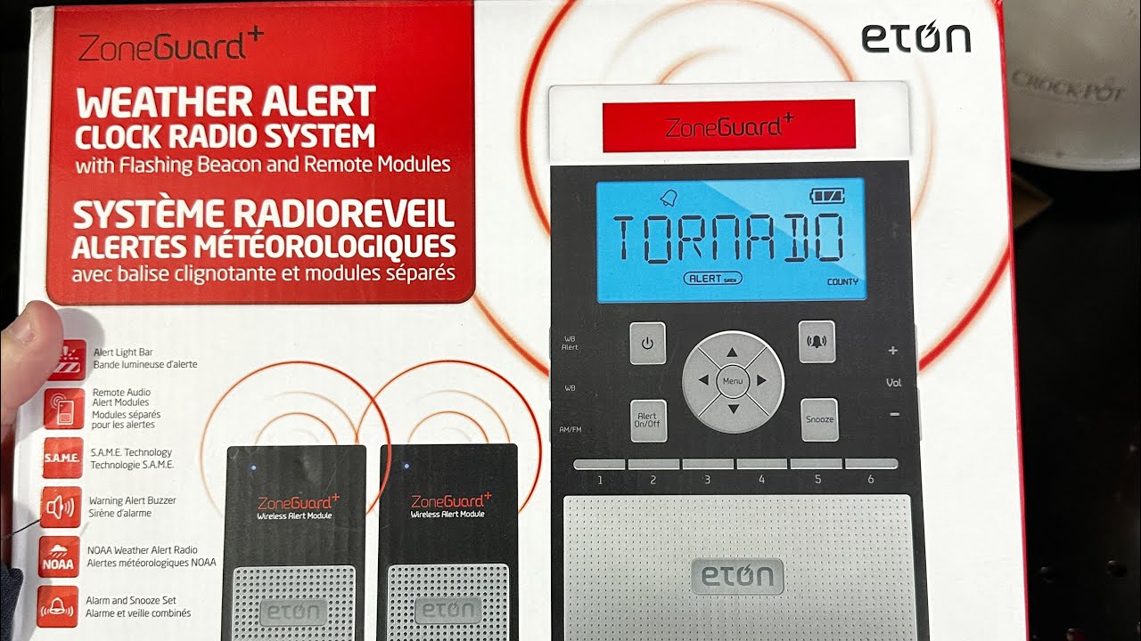 Unboxing the Eton Zoneguard+ that I found in Goodwill for $8 - YouTube