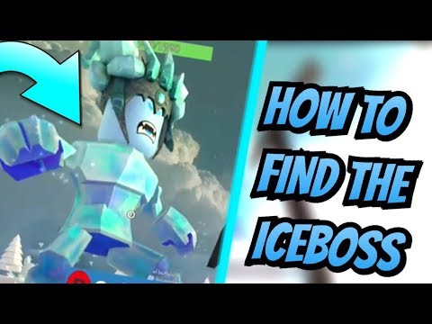 FIGHTING THE ICE BOSS! (How To Spawn In The Ice Boss) Snow shoveling ...