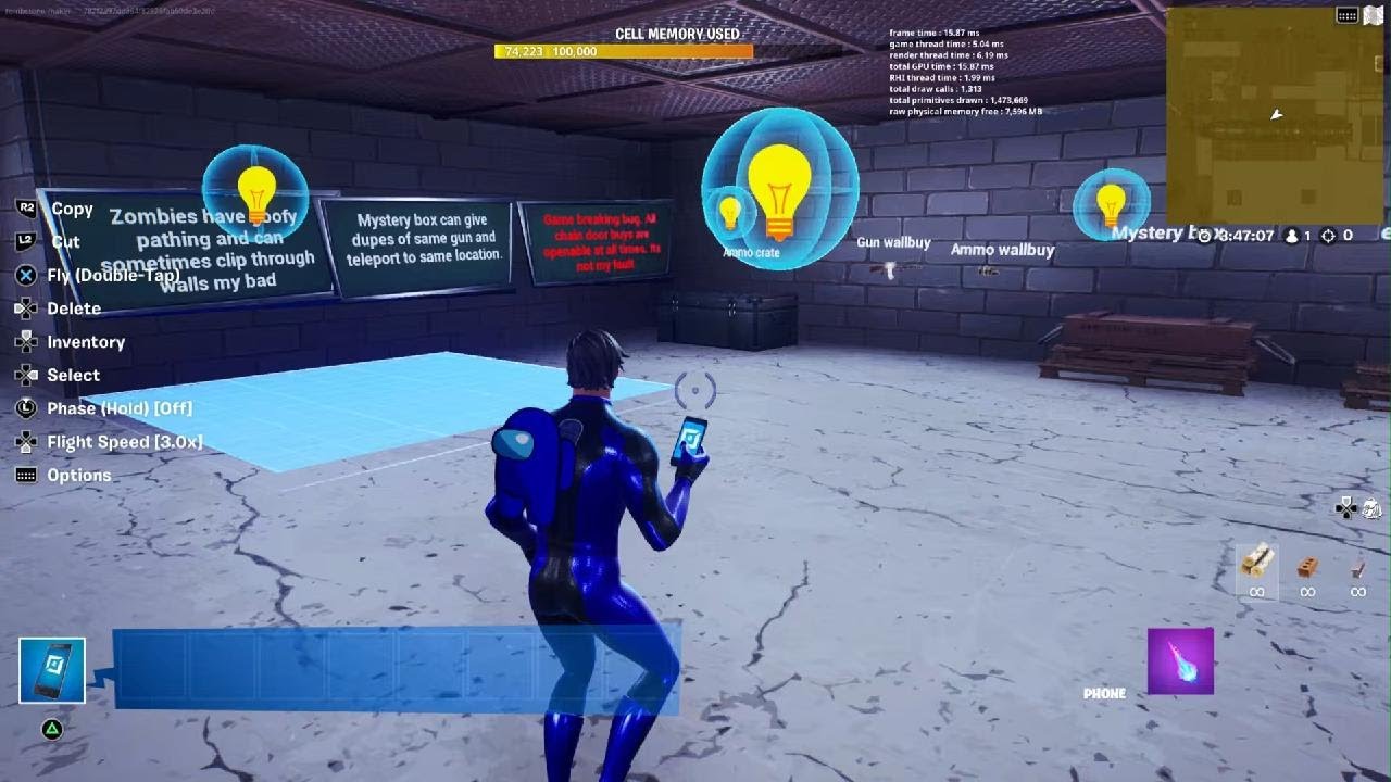 Fortnite creative code attempt - YouTube