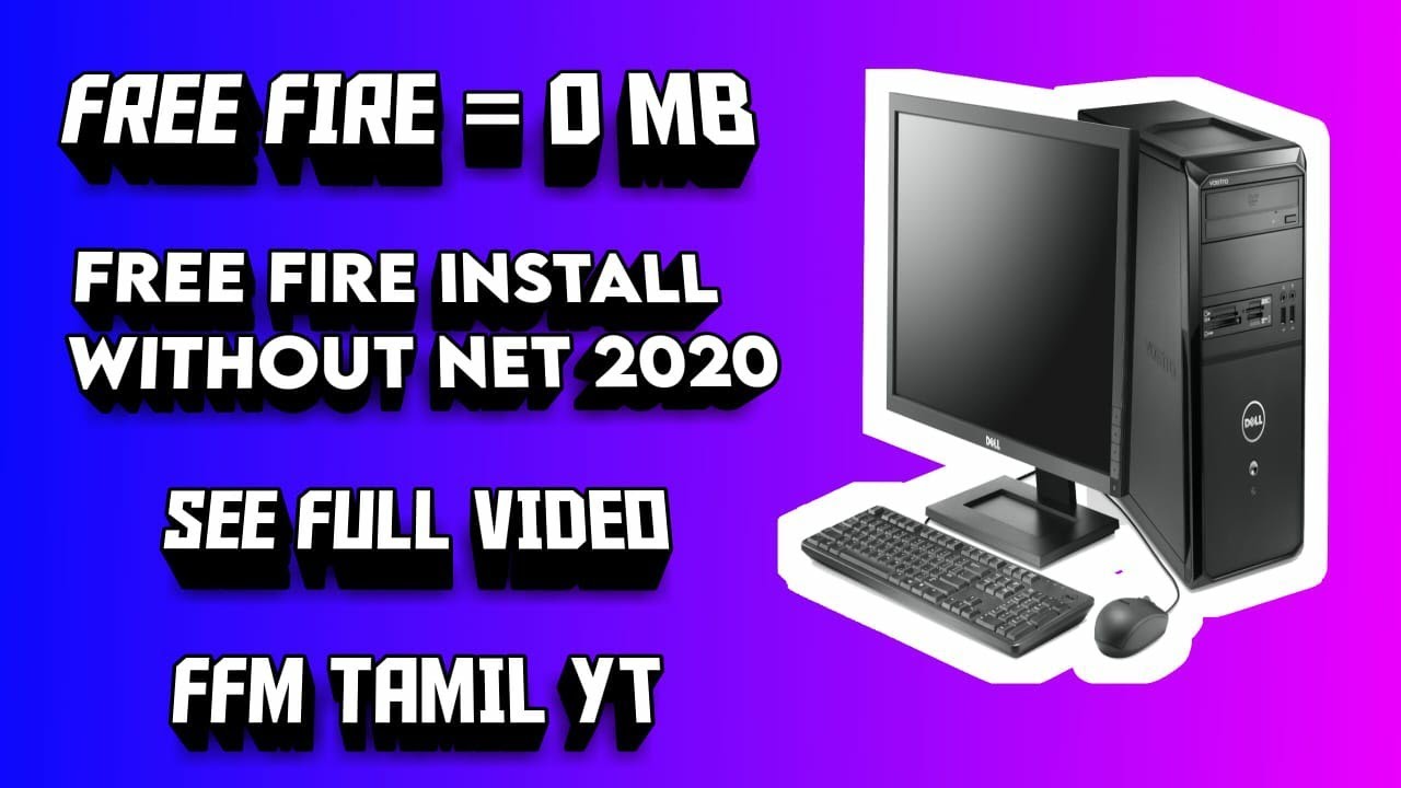 HOW TO INSTALL FF WITHOUT INTERNET PC 2020 | LOW END NO HANG | NO BAN ...