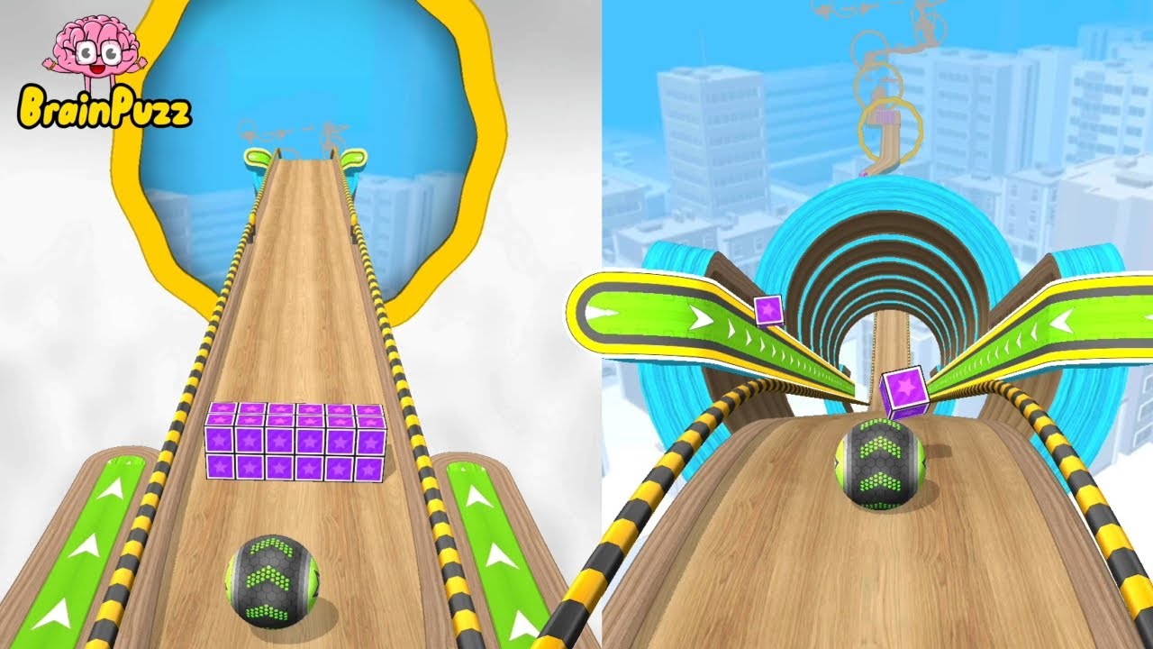 Going Balls Portal Runner | Speed Run - All Level Game PRO Walkthrough ...