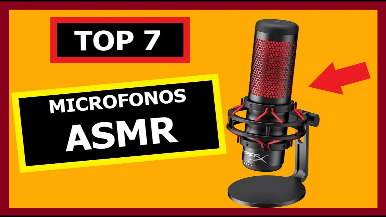 TOP 7 Microfonos ASMR de Amazon | Productos 2021 - YouTube