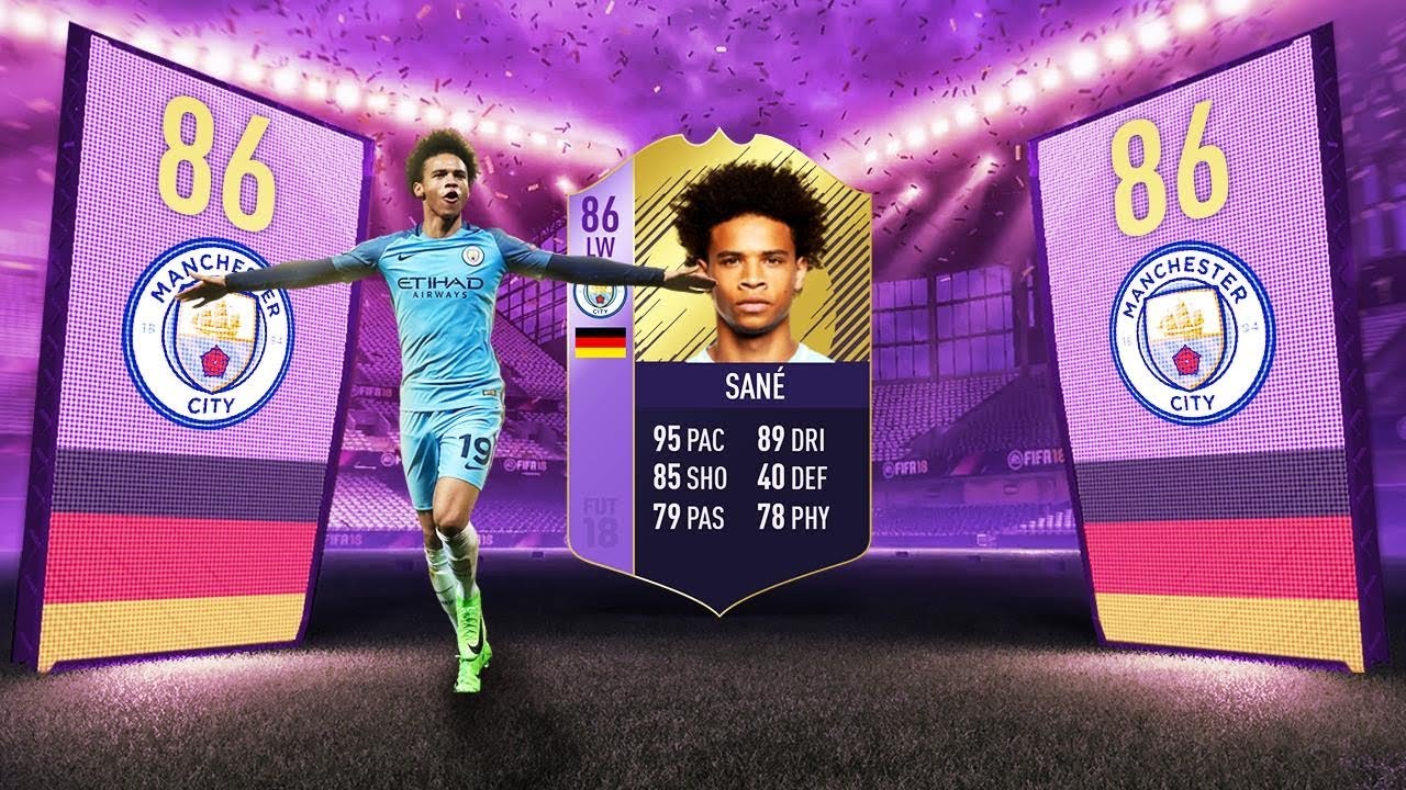 FIFA 18: SANE SBC PLAYER OF THE MONTH! - (150k) Ultimate Team - YouTube