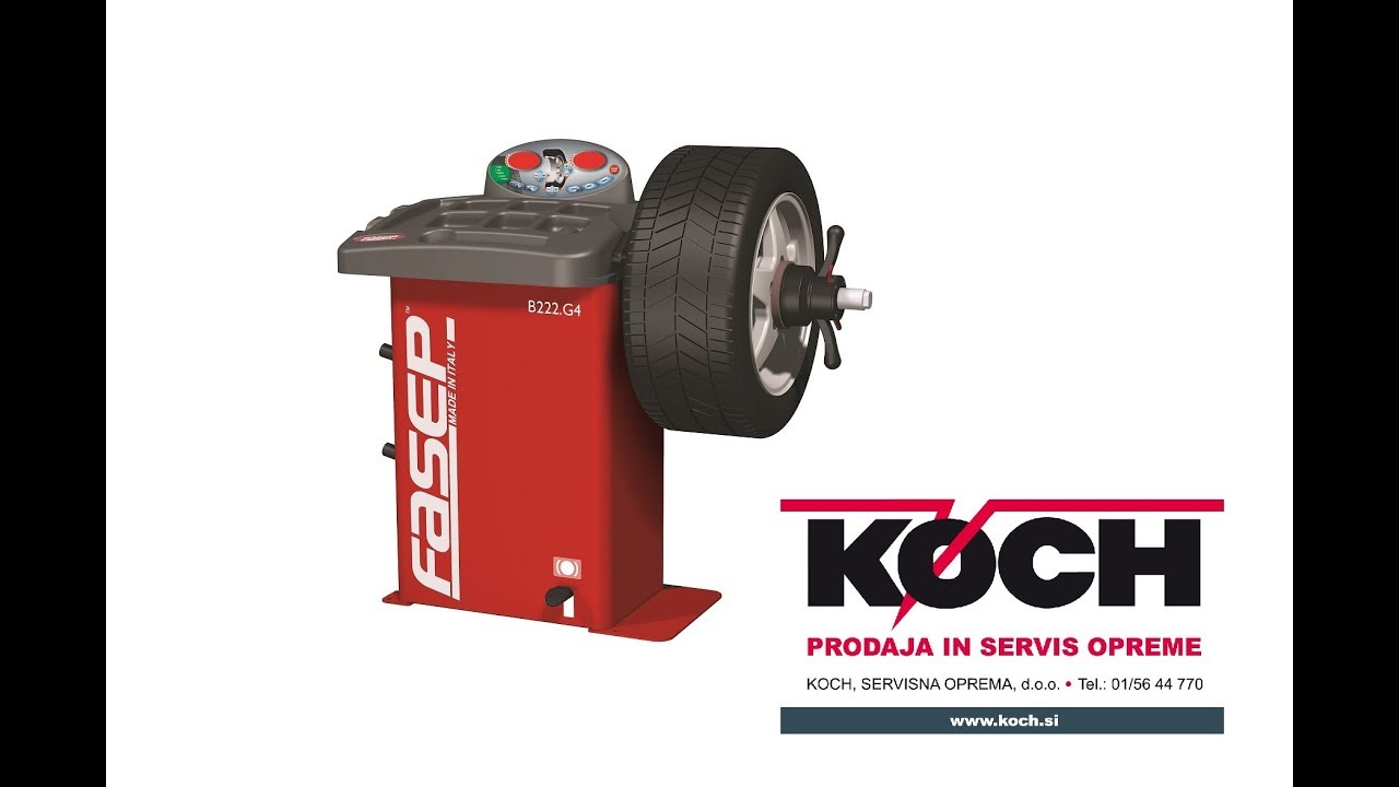FASEP Balatron B222.G4 vulkanizerska centrirka - wheel balancing ...
