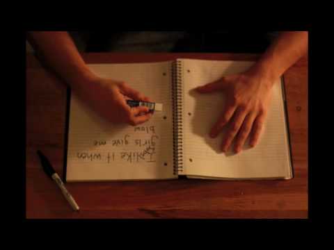 Stop Motion Writing - YouTube