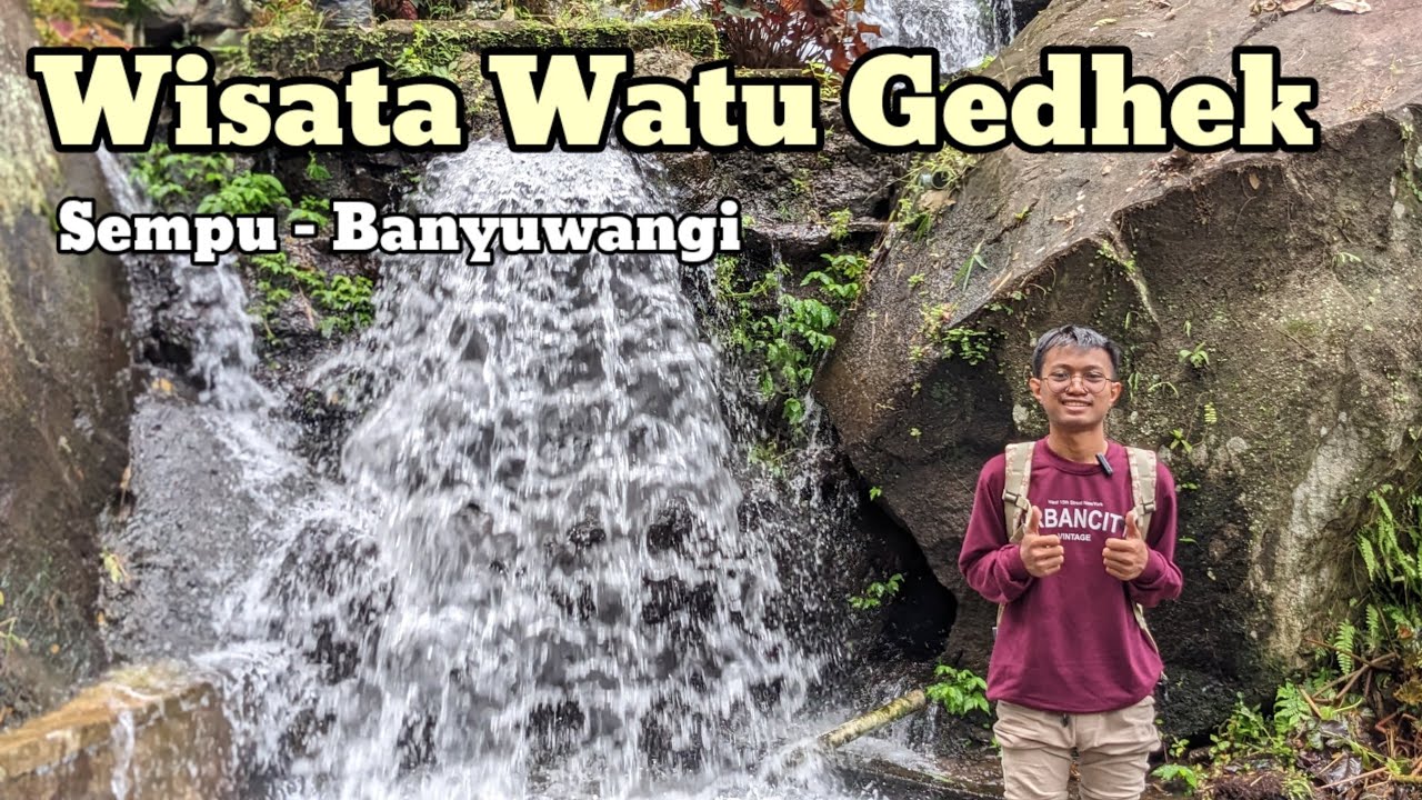 Wisata Watu Gedhek // Air Terjun Dari Batu - YouTube