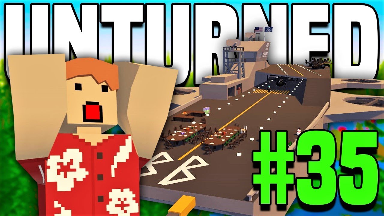 WE STOLE THE BLUE BERET AIR CARRIER!! (Unturned Life #35) - YouTube