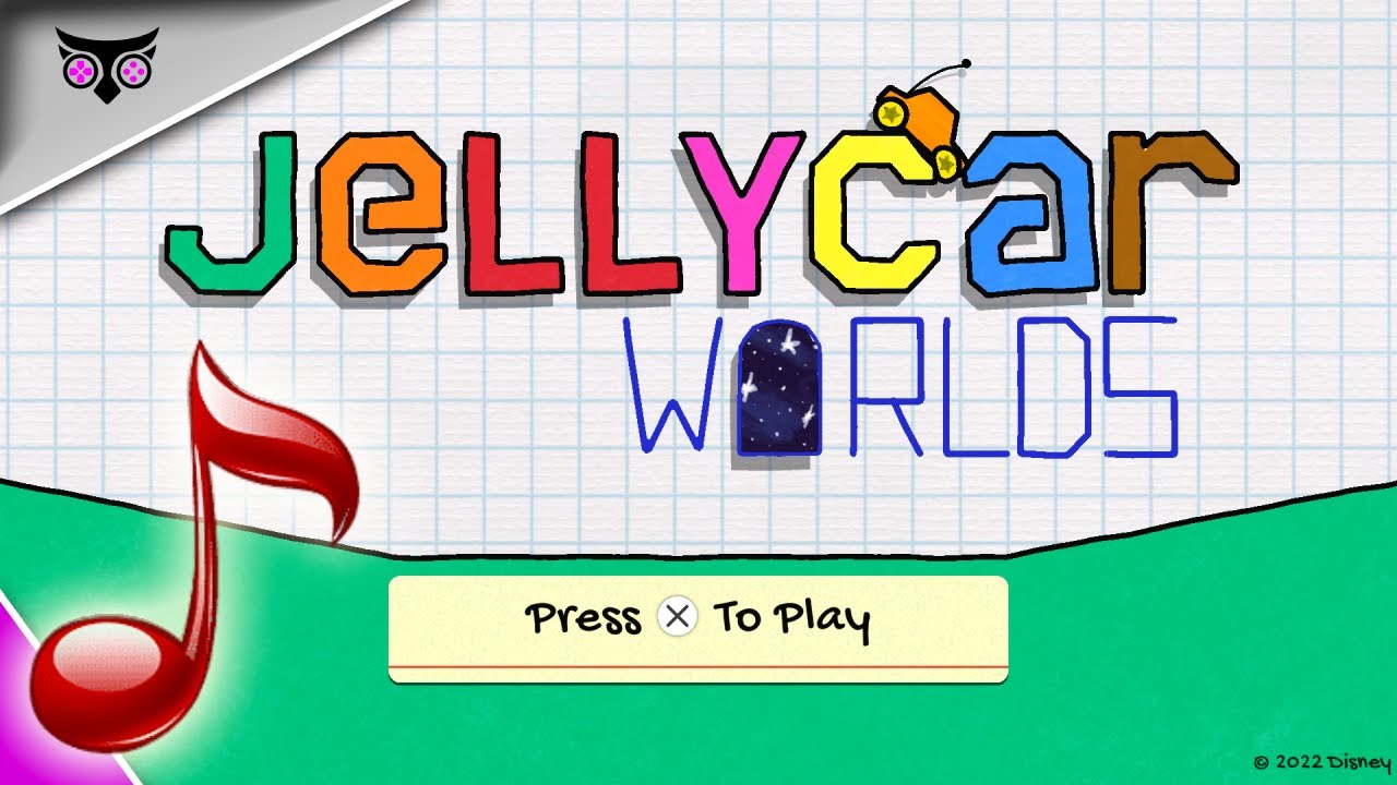 JellyCar Worlds main menu music / theme music 2022 - YouTube