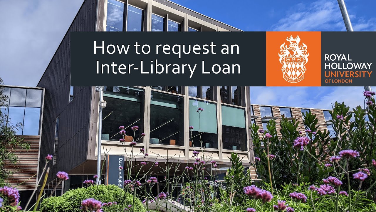 How to request an Inter-Library Loan - YouTube
