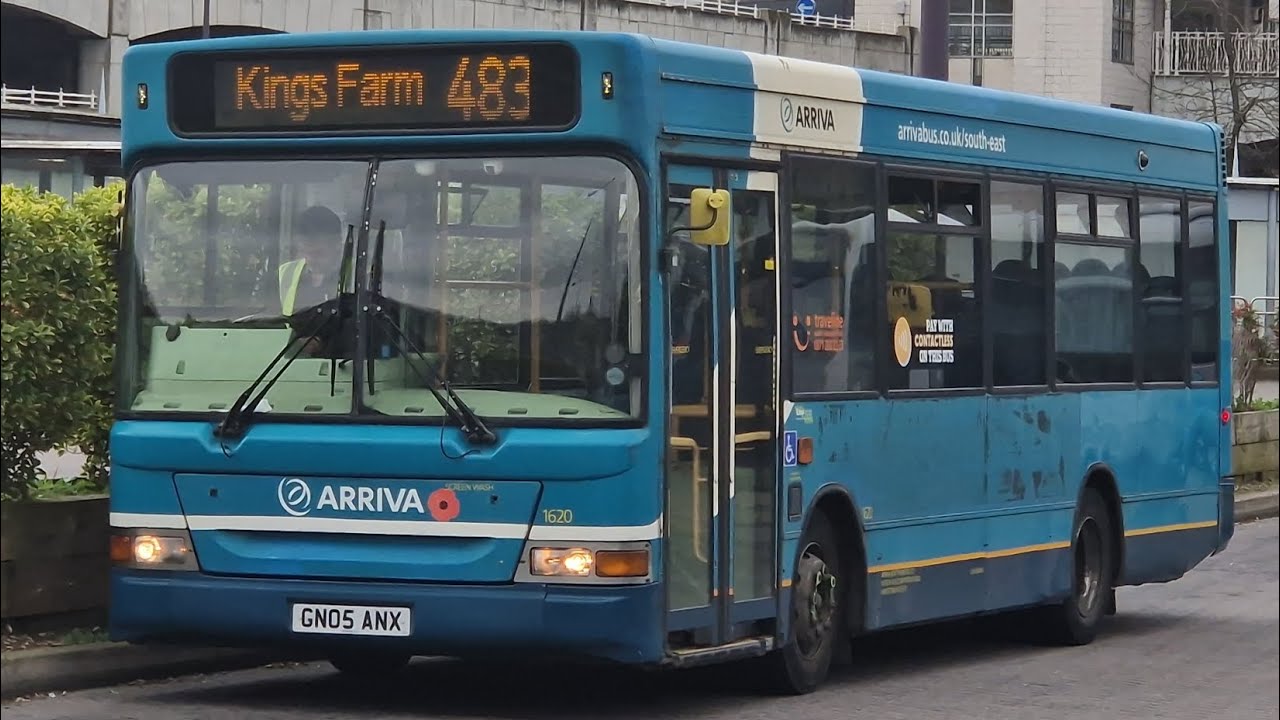 *Decent One* | Arriva Kent Thameside 1620 GN05ANX Bus Route 483 ...