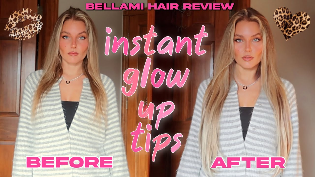 Bellami Silk Seam Hair Extensions Review + Tutorial | Effortless Glow ...