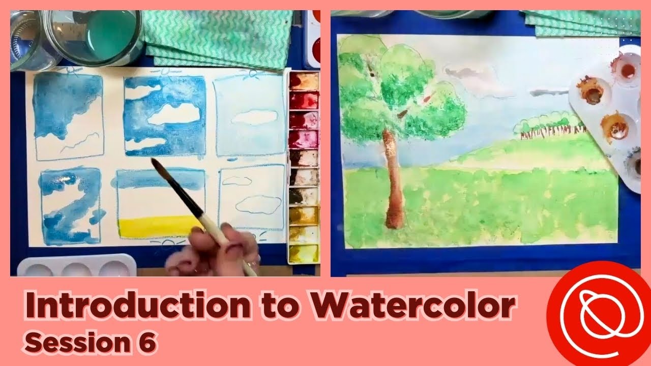 Introduction to Watercolor: Session Six - YouTube