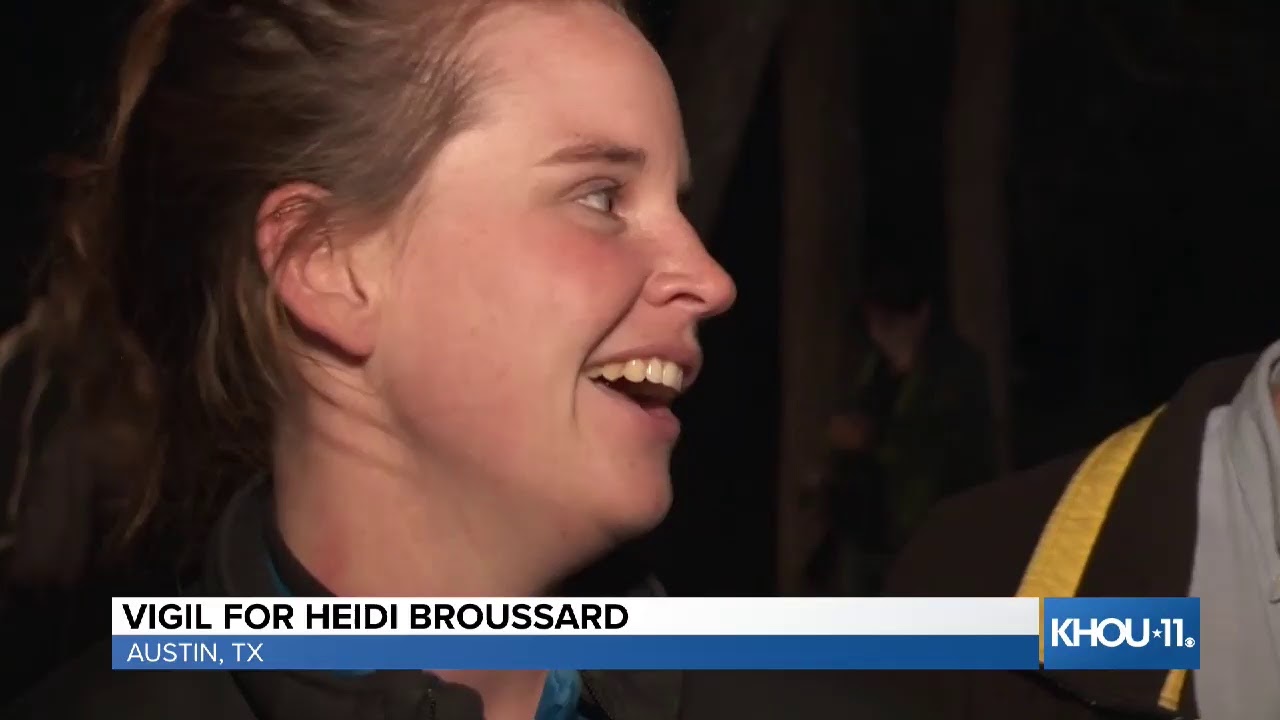 Vigil in Austin for Heidi Broussard, who was found dead in northwest ...