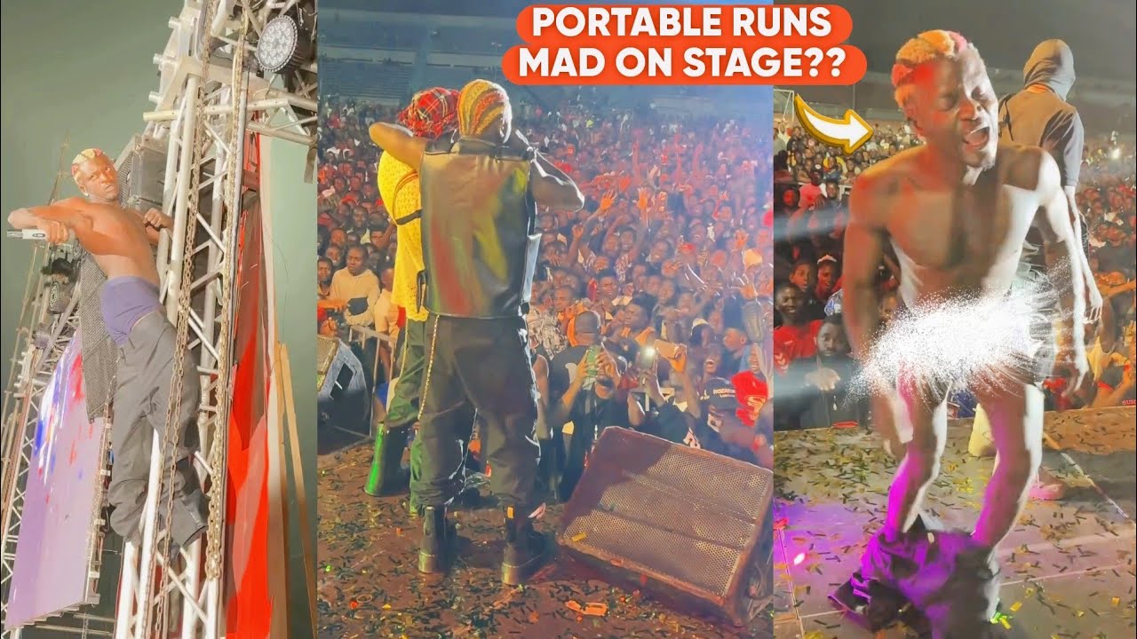 Portable Live In Enugu As Zazu Shutdown 3k Capacity Concert With Mad ...