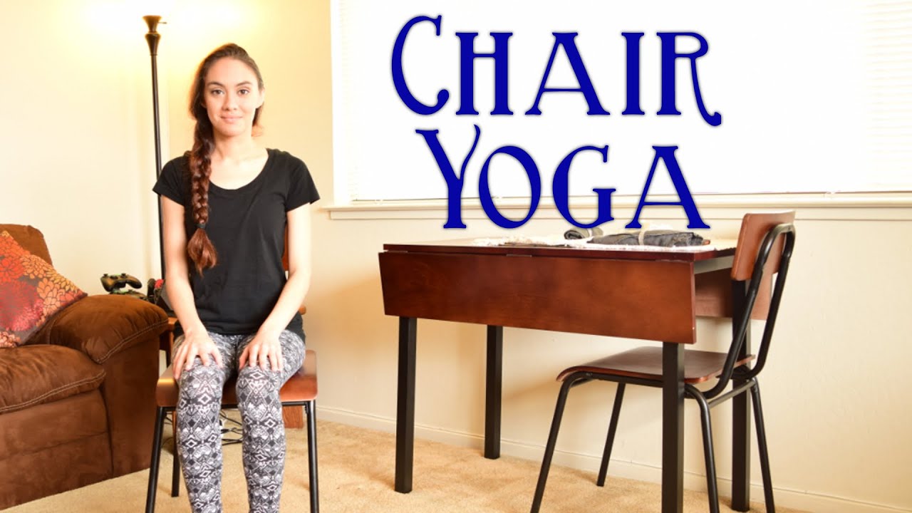 Chair Yoga - An Easy/Beginner Practice - YouTube
