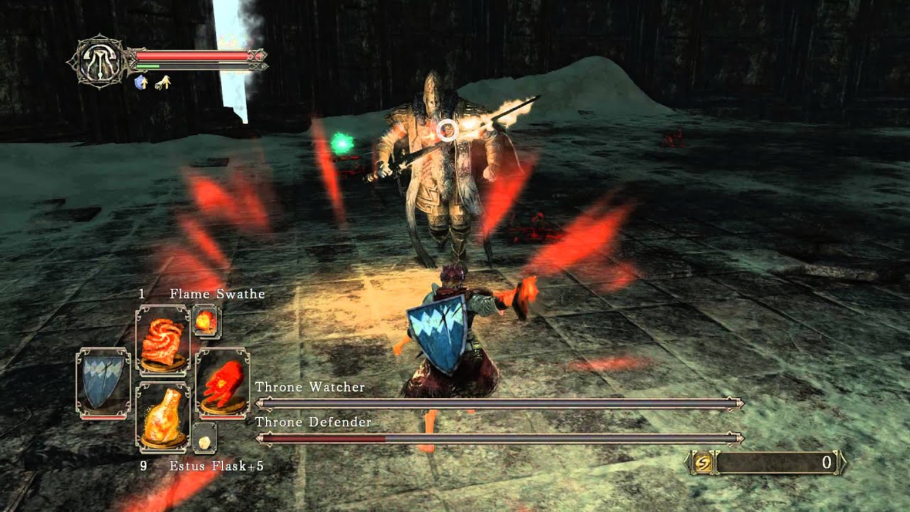 Dark Souls II Soul Level 1 - Throne Watcher and Defender - YouTube