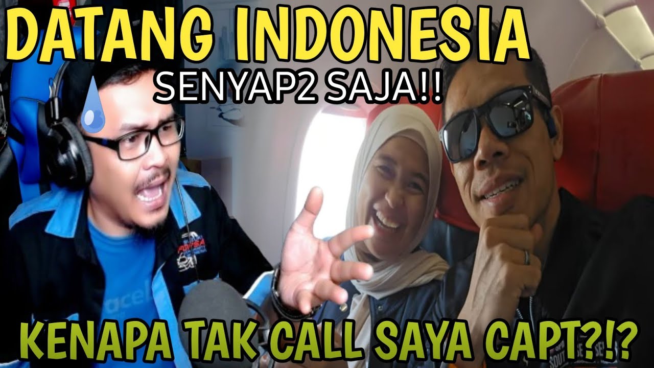 CAPT RAEIZ HAMED DATANG INDONESIA‼️ SEKARANG DAH BALIK‼️ CEPAT BETUL ...