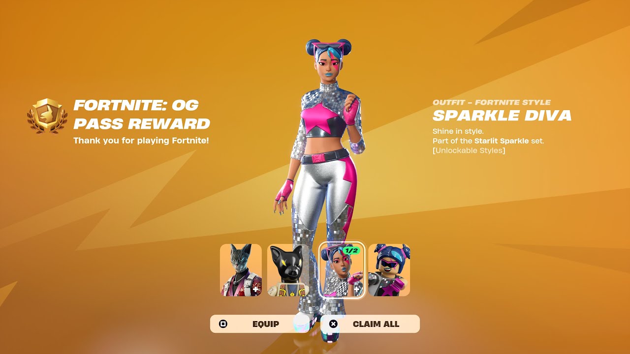 How To Get Sparkle Diva Skin For FREE! (Fortnite) - YouTube