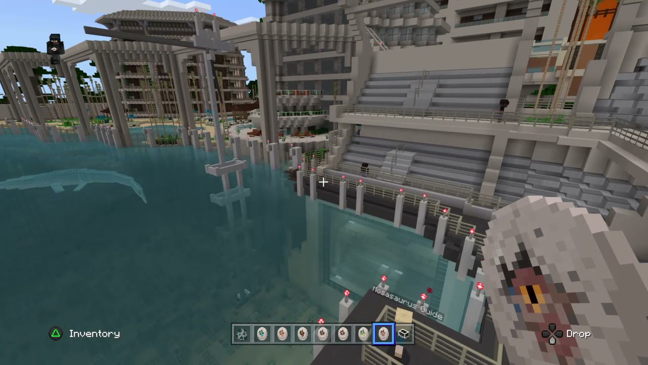 Minecraft Mosasaurus - YouTube