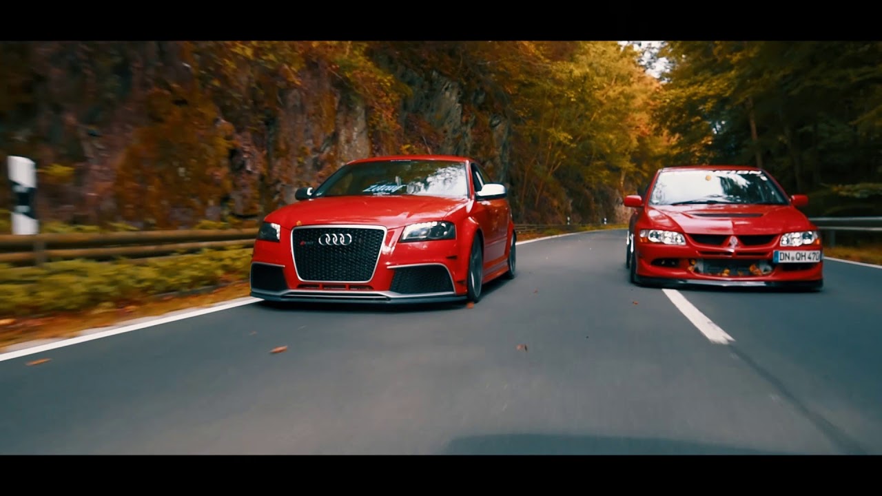 💎 EDM MEETS JDM | Lancer EVO VIII & Audi RS3 💎 - YouTube