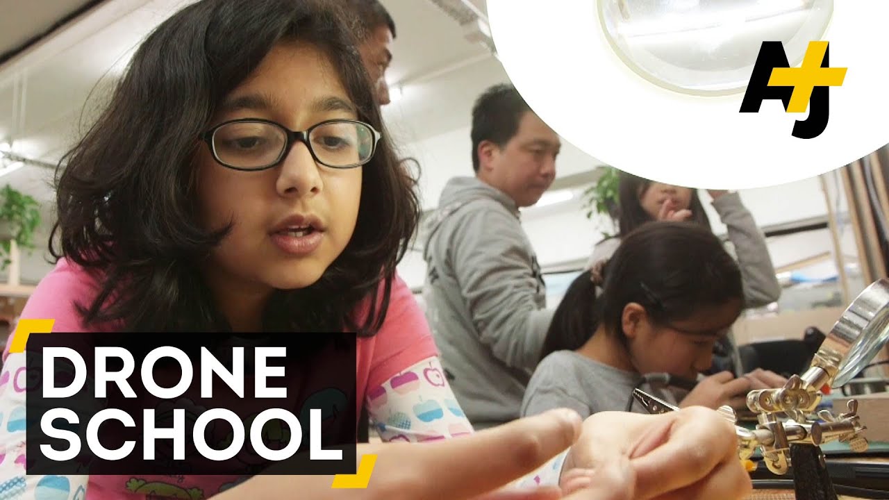 Kids Learn To Make Drones - YouTube