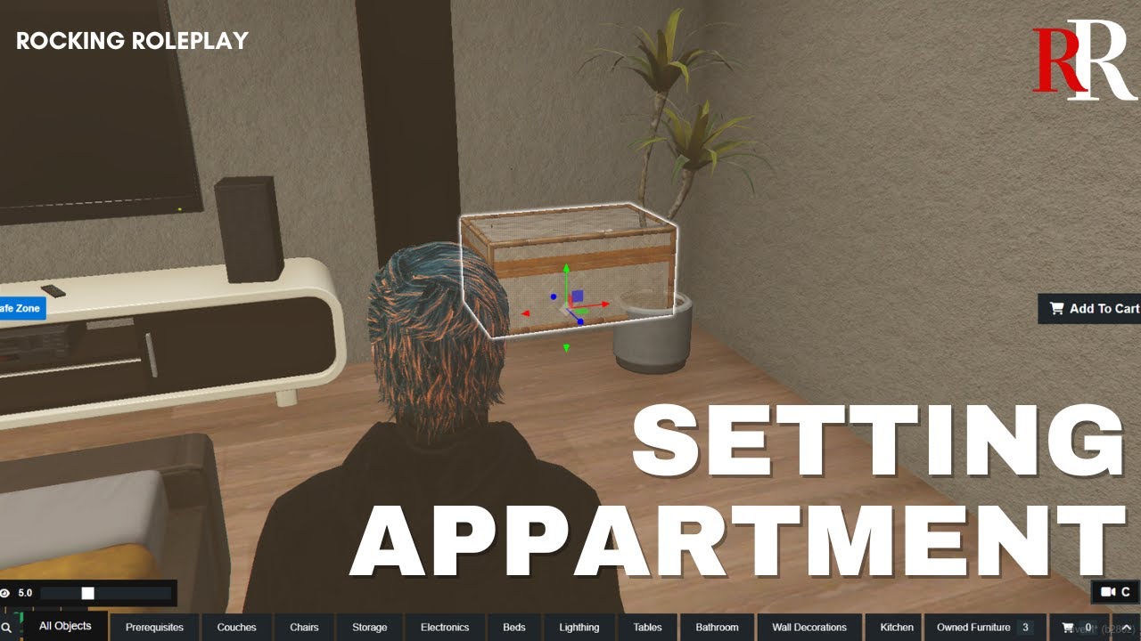 ROCKING ROLEPLAY | RCRP | SETTING APARTMENT - YouTube