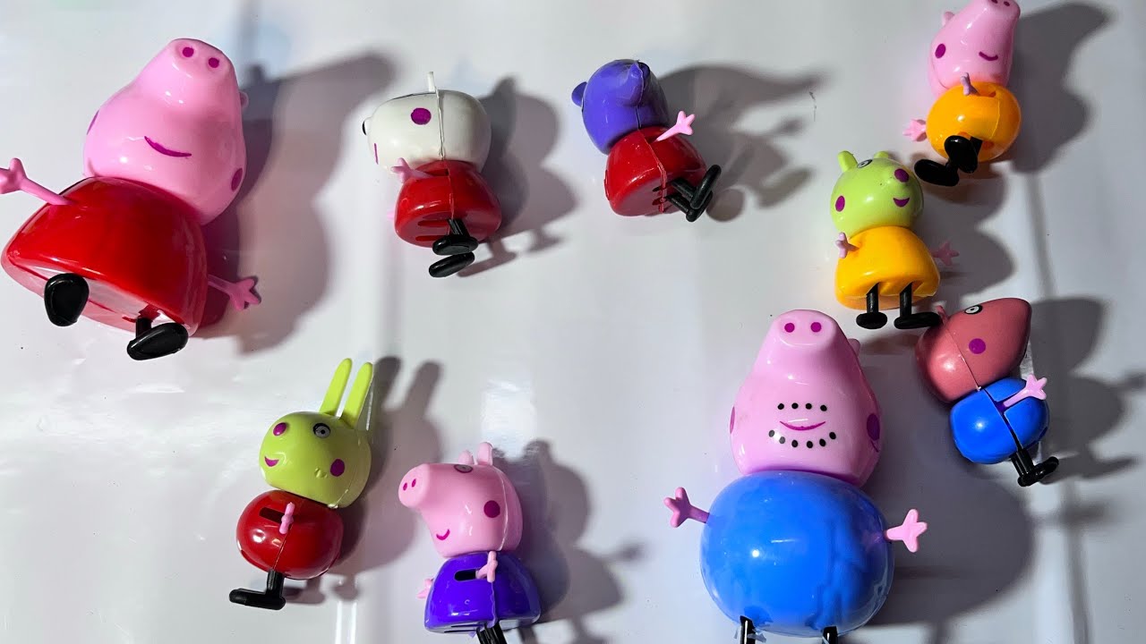 4 minutes satisfying unboxing peppa pig || Peppa Pig || Asmr satisfying ...