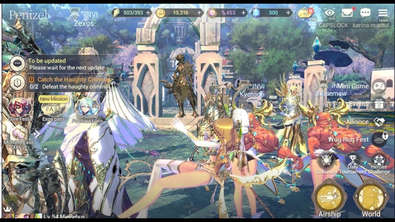 GATHERING INVI GUILD - EXOS HEROES - YouTube