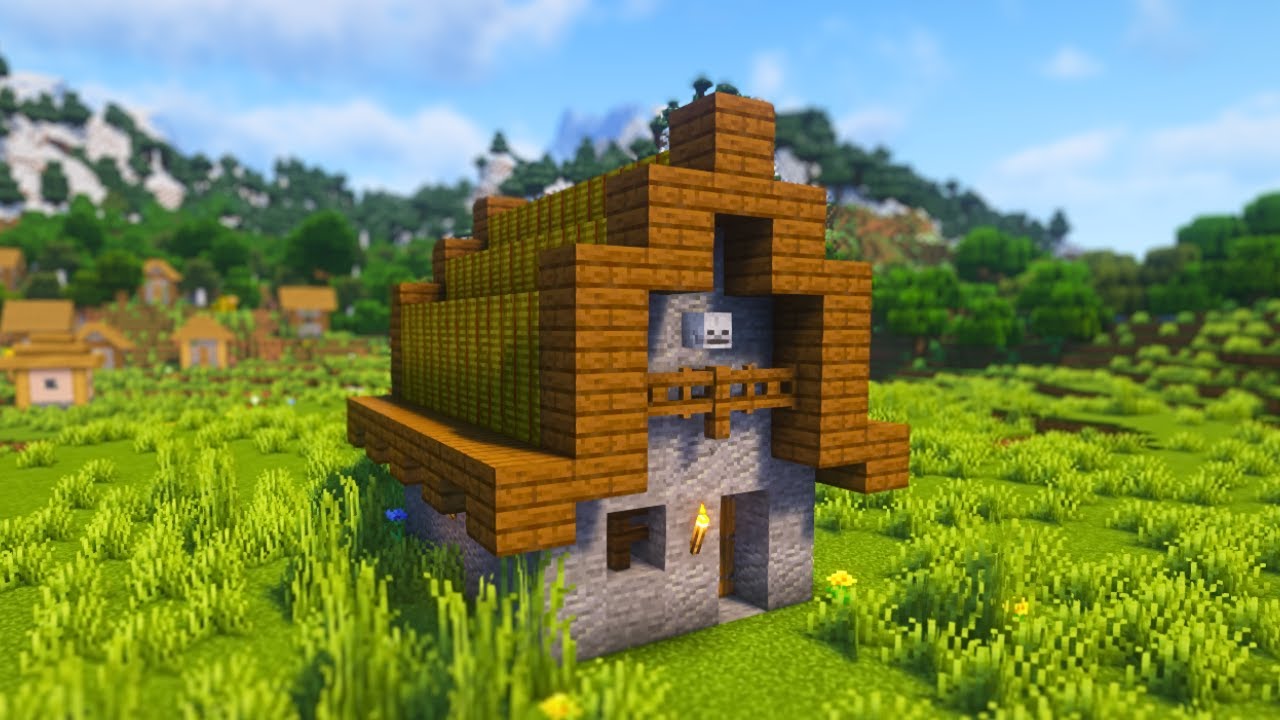 Minecraft: How to Build a Stone Age House! - YouTube