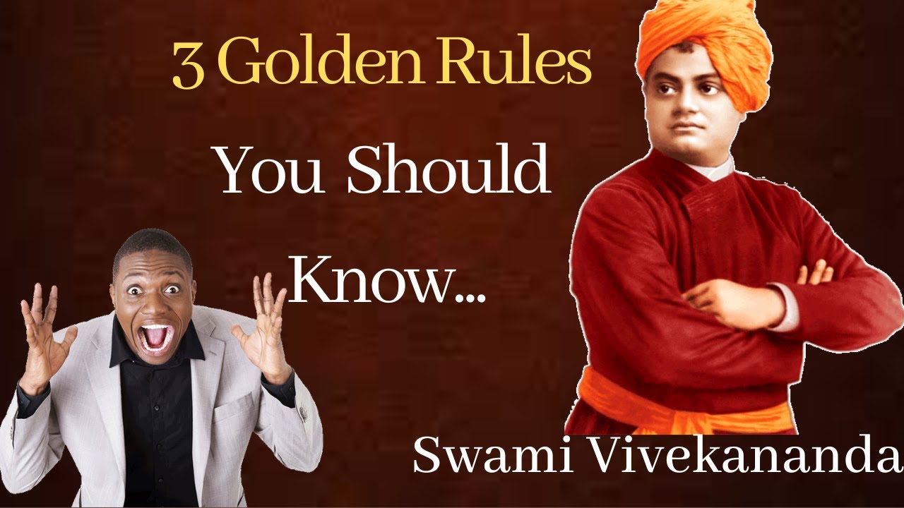 Three Golden Rules (Quotes by Swami Vivekananda) Motivational Quotes ...