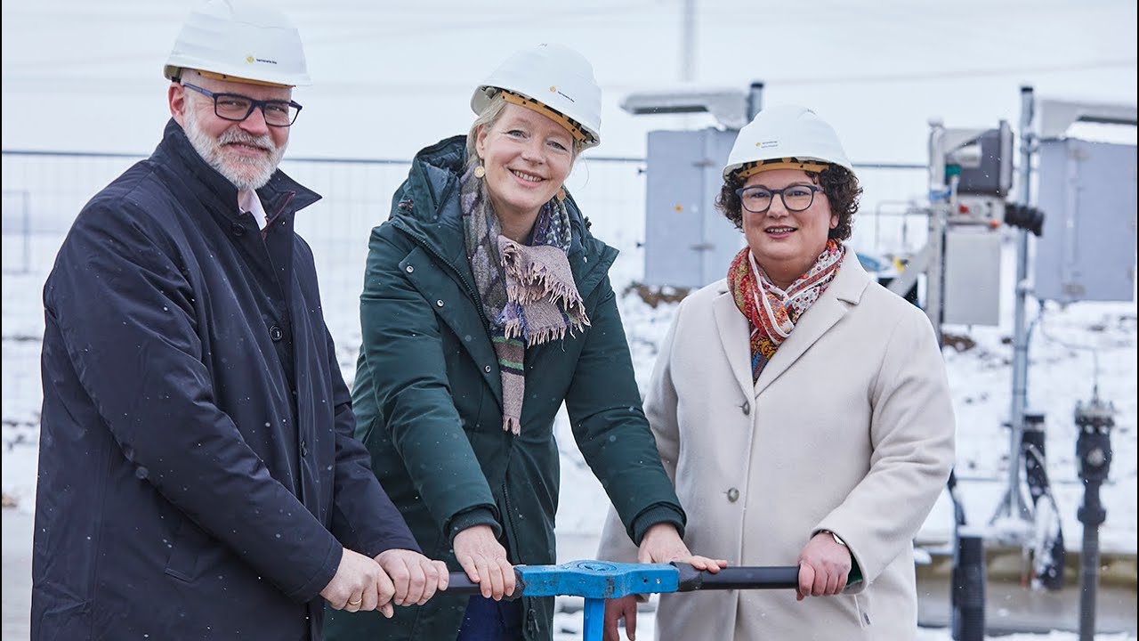 terranets bw feiert Inbetriebnahme der Neckarenztalleitung (NET) - YouTube