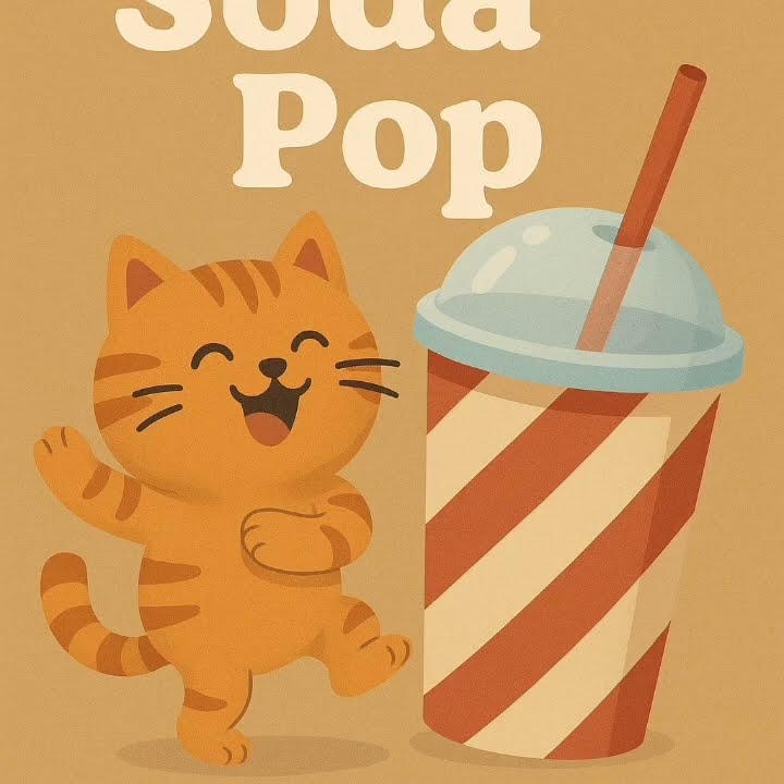 Soda Cat Pop Full Song #cat #funny - YouTube