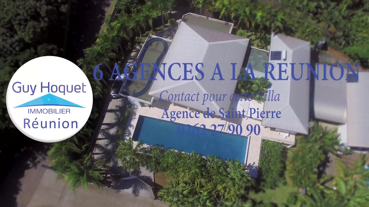 GUY HOQUET présente. Villa d'architecte à Saint Pierre, Ravine des ...