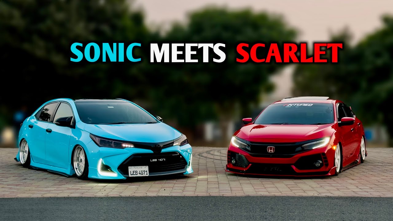 SONIC Meets SCARLET 😍 Ft @creativehamzaofficial - YouTube