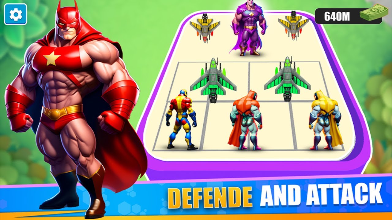 Superhero Robot Monster Merge Mobile Gameplay Android - YouTube