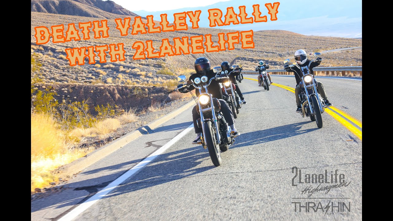 Death Valley Rally with THRASHIN and 2LaneLife | Group Motorcycle Ride ...