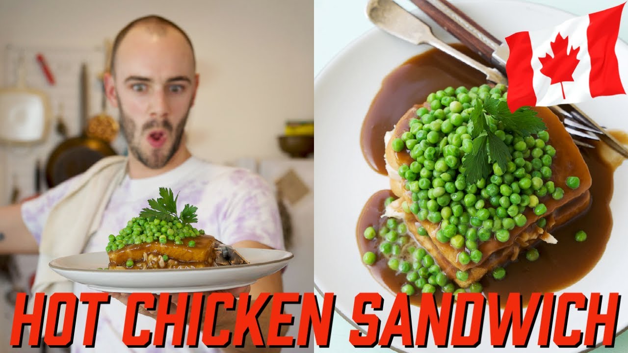 Canadian Hot Chicken Sandwich (Québecois classic) - YouTube