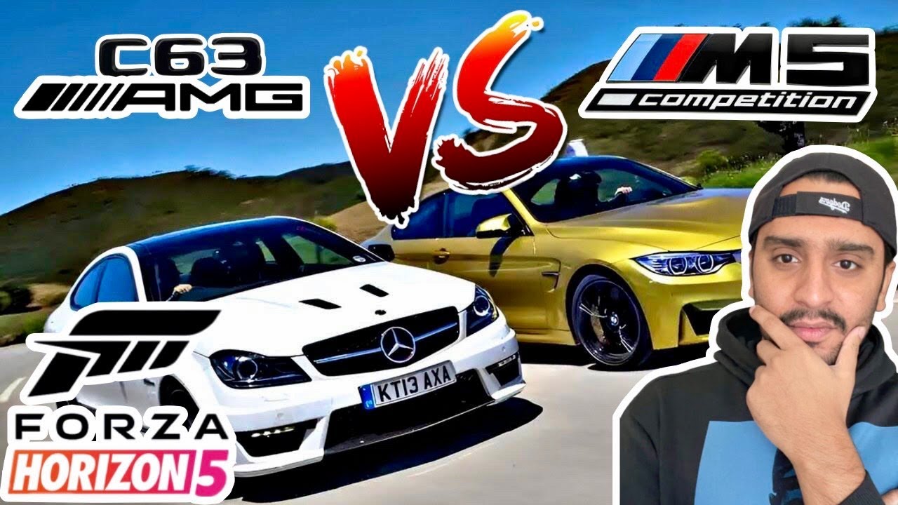 C63 AMG vs BMW M5 🔥| Forza Horizon 5 Comparison !! ️ - YouTube