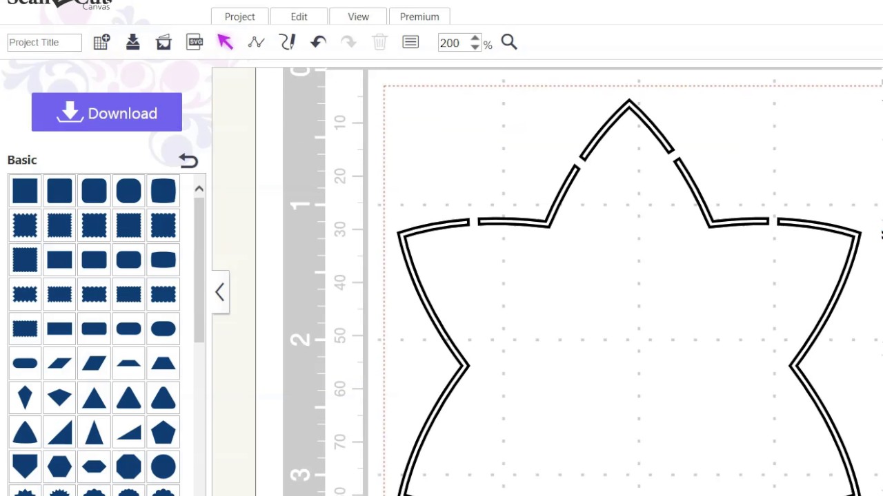 Quilting Stencil Design in ScanNCut Canvas - YouTube