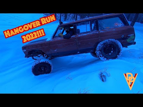 Snow Wheeling in a Full Size Jeep Cherokee