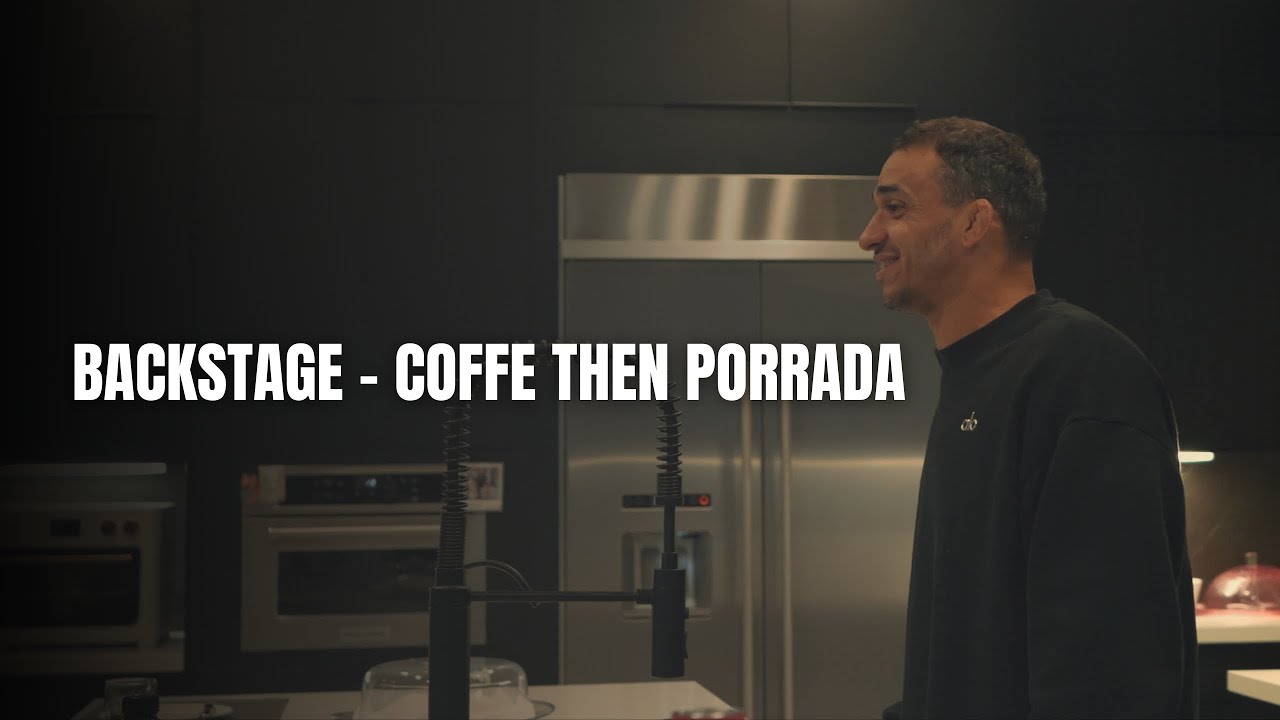 Vlog | Backstage Coffee Then Porrada - YouTube