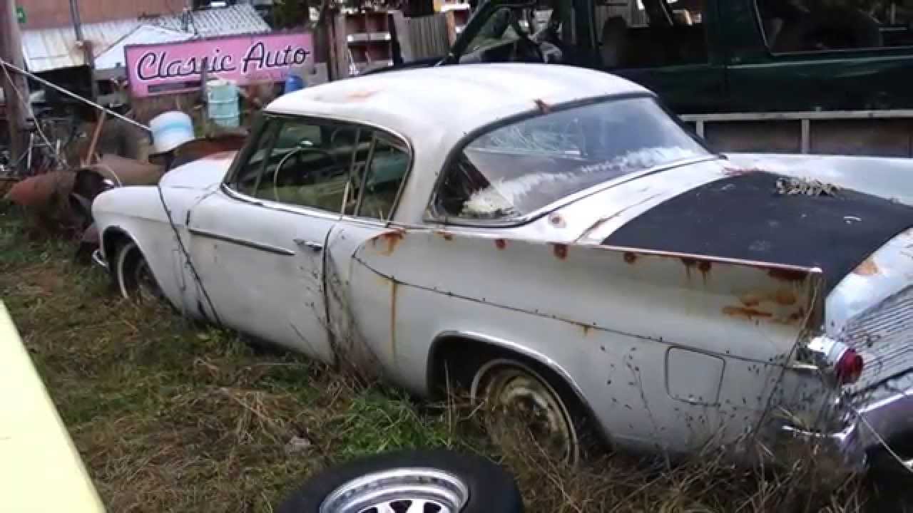 Abandoned Rare Cars Rotting in a Field - YouTube