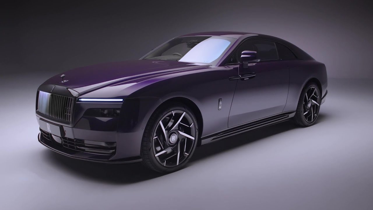 Rolls Royce Black Badge Spectre Exterior Design Youtube