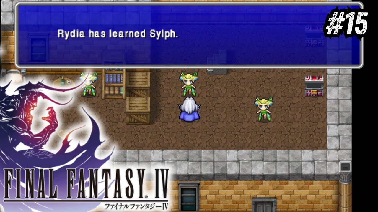 Final Fantasy IV Gameplay #15 - Sylph Cave | First Gameplay - YouTube
