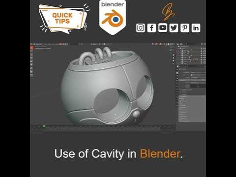 USE OF CAVITY IN BLENDER #Shorts - YouTube
