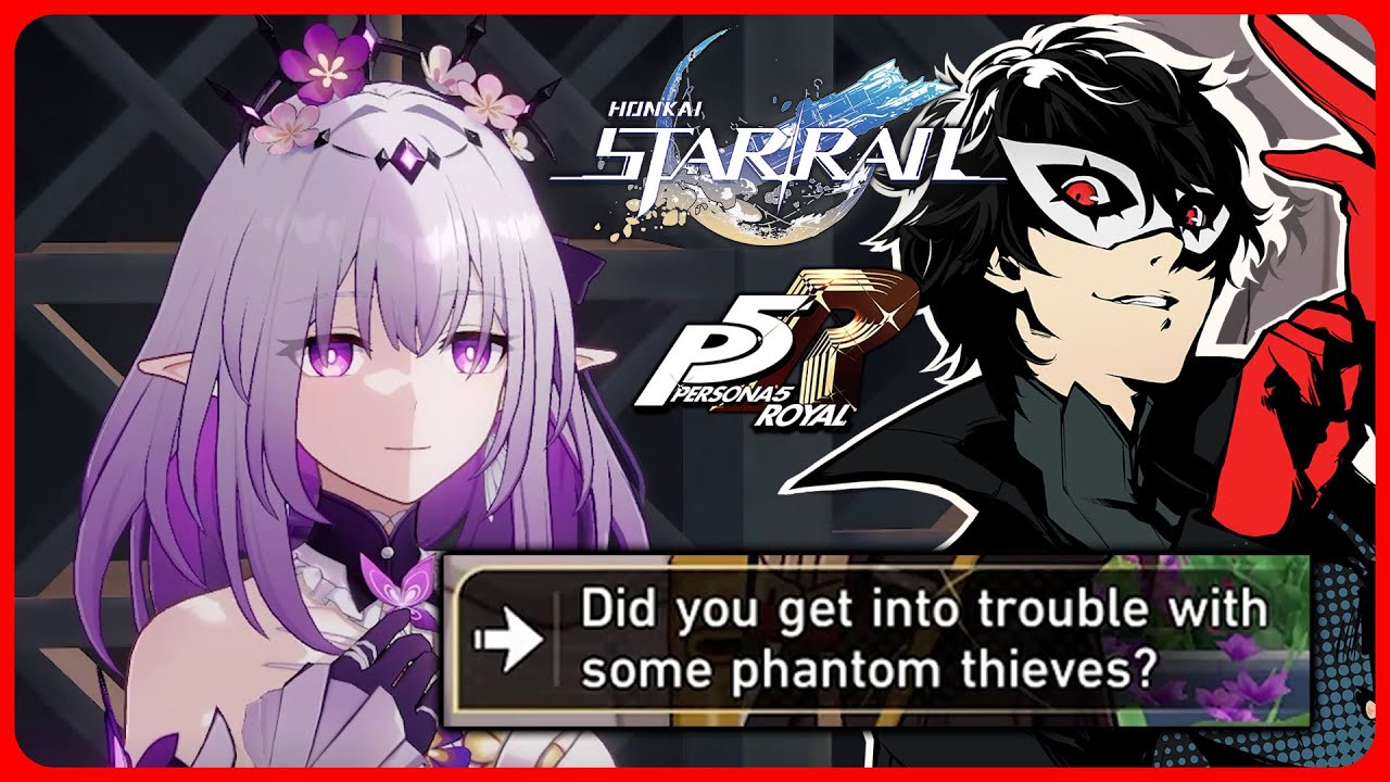 Persona 5 reference 2 in Honkai Star Rail - YouTube