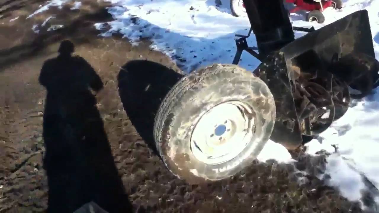 Shooting Inflated Tire With Shotgun - YouTube