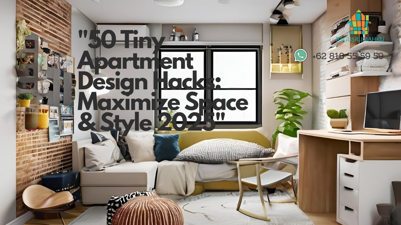 50 Desain Apartemen: Maksimalkan Ruang&Gaya I 50 Tiny Apartment Design ...