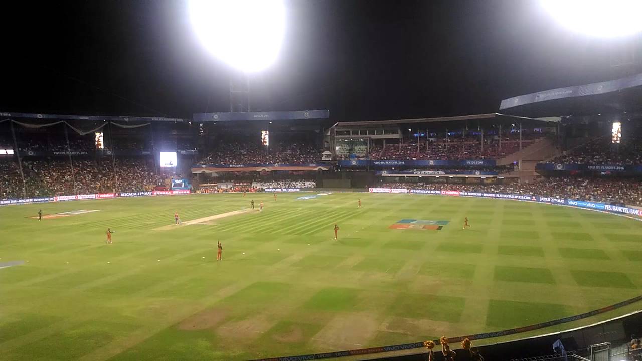 RCB vs GL chinnaswamy stadium - YouTube
