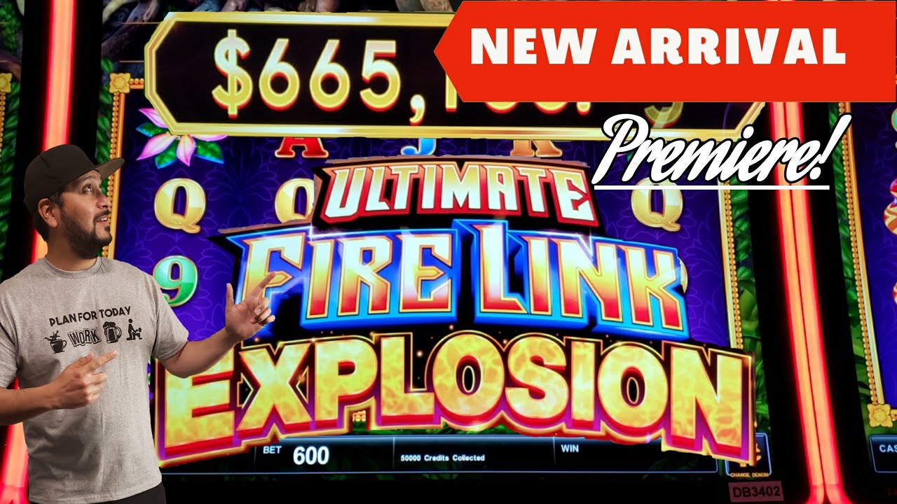 NEW SLOT!!! Ultimate Fire Link Explosion! Up to $30 Bets! Premiere ...